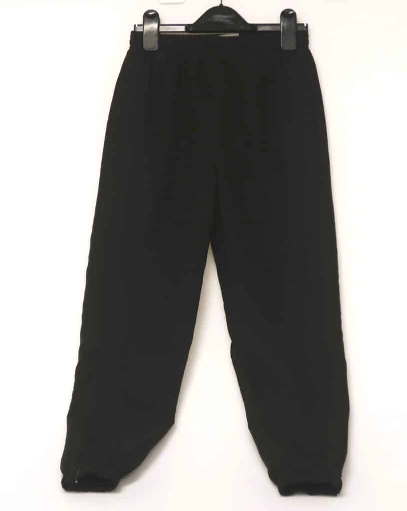 Black tracksuit bottoms - Blanchelande PTFA